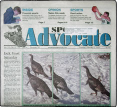 Spooner Advocate. The Spooner Advocate has been Washburn County's ...