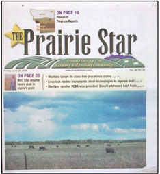 Prairie Star. With full coverage of the agricultural scene and readers ...
